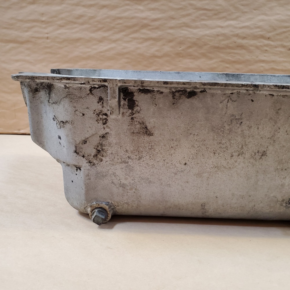 Original Early Jaguar XKE E-Type Series 1 3.8 Smooth Oil Pan Sump OEM ...