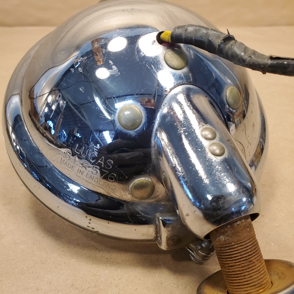 Jaguar XK140 XK150 Lucas SLR576 Fog Lamp Spot Lamp Assembly with Lens ...