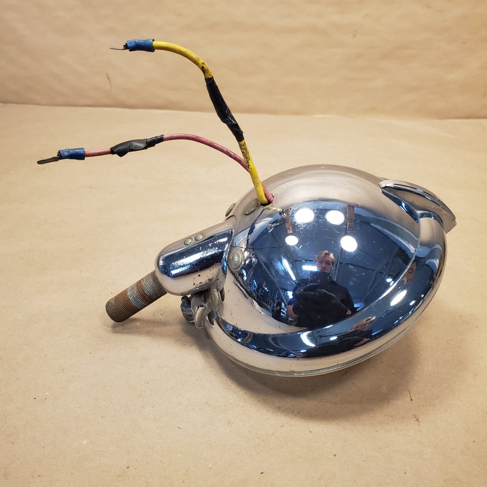 Jaguar XK140 XK150 Lucas SLR576 Fog Lamp Spot Lamp Assembly with Lens ...