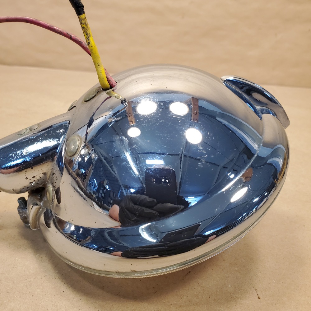 Jaguar XK140 XK150 Lucas SLR576 Fog Lamp Spot Lamp Assembly with Lens ...