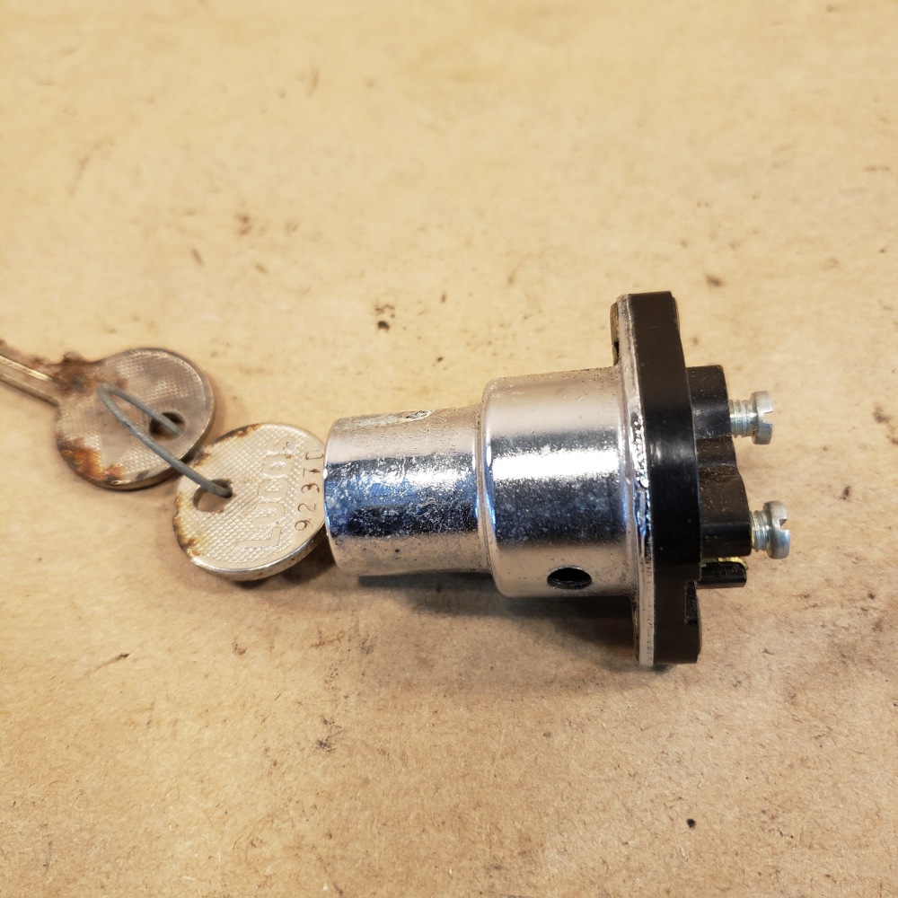 Original Lucas Replacement 31287F Ignition Switch w Two Keys 92370 Dtd ...
