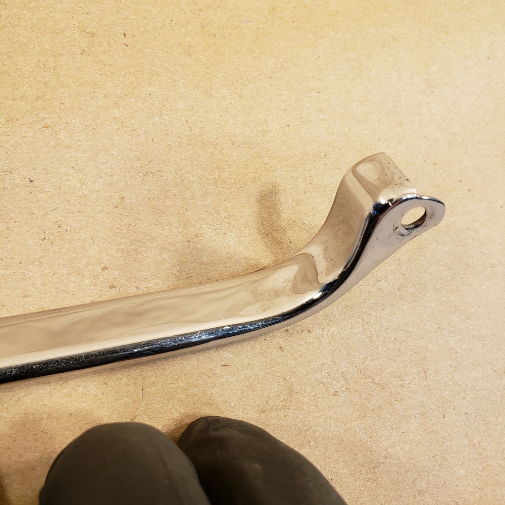 Jaguar XKE E-Type Series 3 RH Door Handle Recess Chrome Finisher ...
