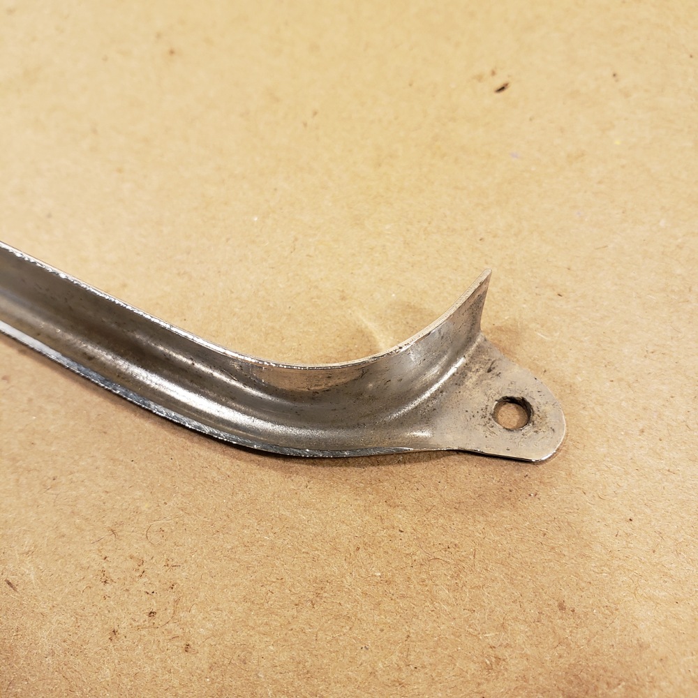 Jaguar XKE E-Type Series 3 RH Door Handle Recess Chrome Finisher ...