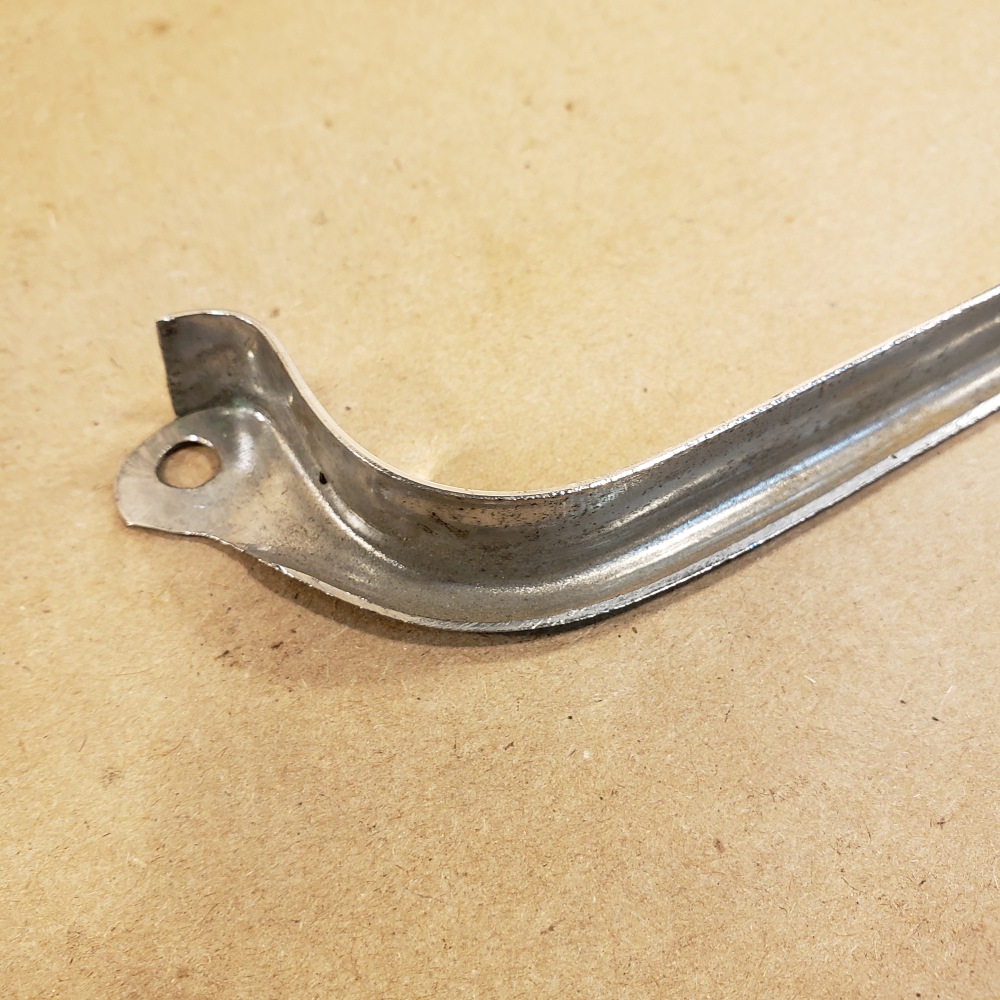 Jaguar XKE E-Type Series 3 RH Door Handle Recess Chrome Finisher ...