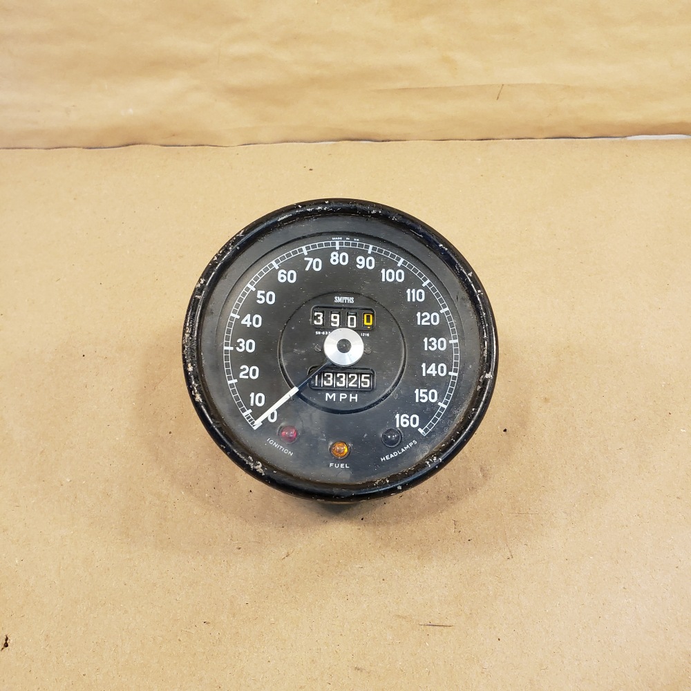 Original Jaguar XKE E-Type Smiths 160MPH SN6332/06 Speedometer Gauge ...