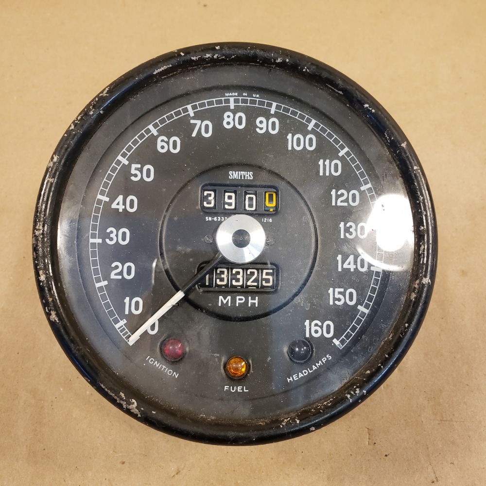 Original Jaguar XKE E-Type Smiths 160MPH SN6332/06 Speedometer Gauge ...