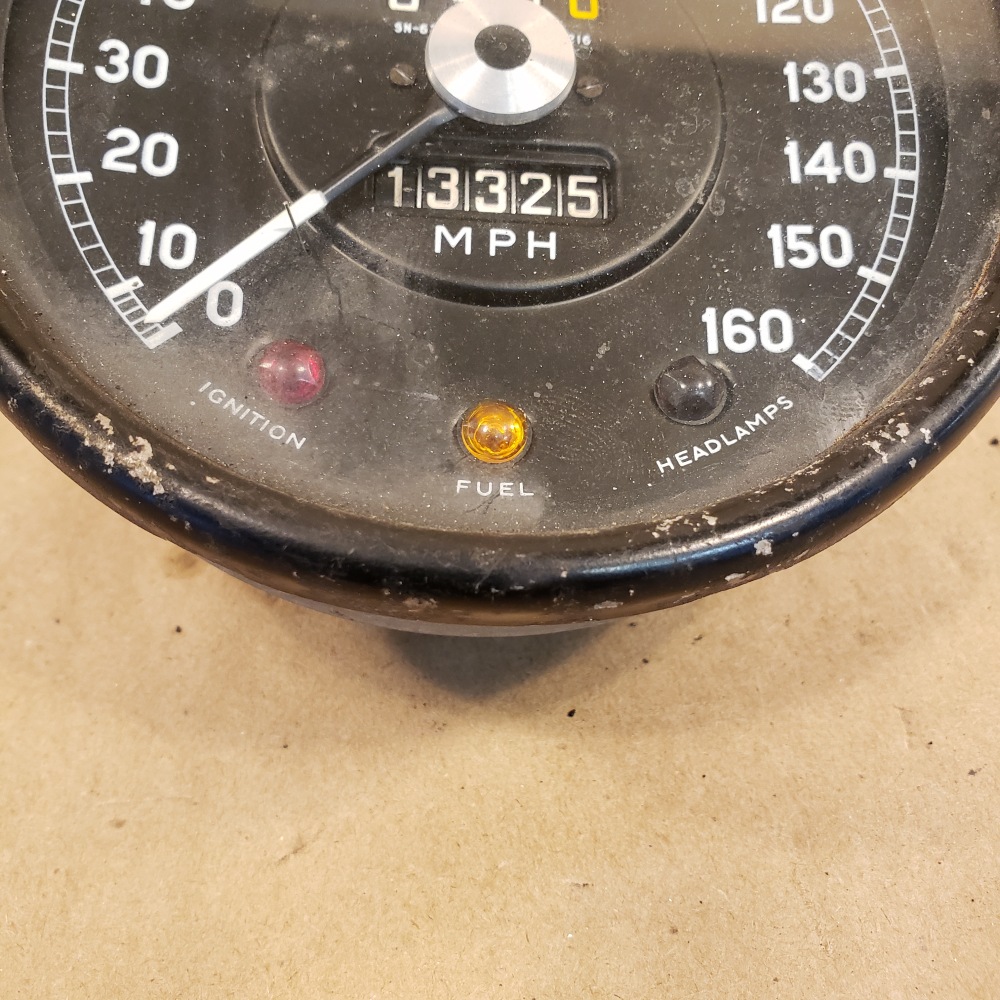 Original Jaguar XKE E-Type Smiths 160MPH SN6332/06 Speedometer Gauge ...