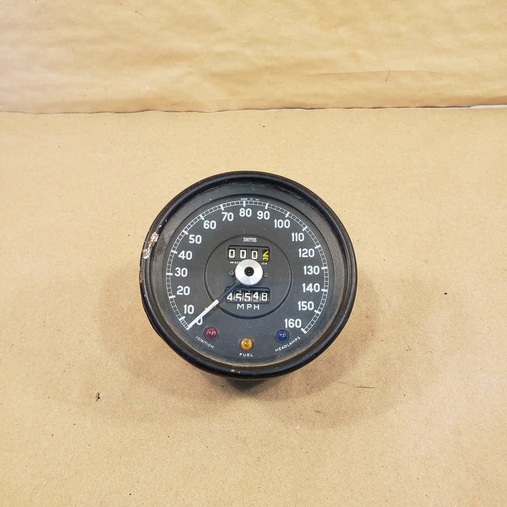 Original Jaguar XKE E-Type Smiths 160MPH SN6332/06AS Speedometer Gauge ...