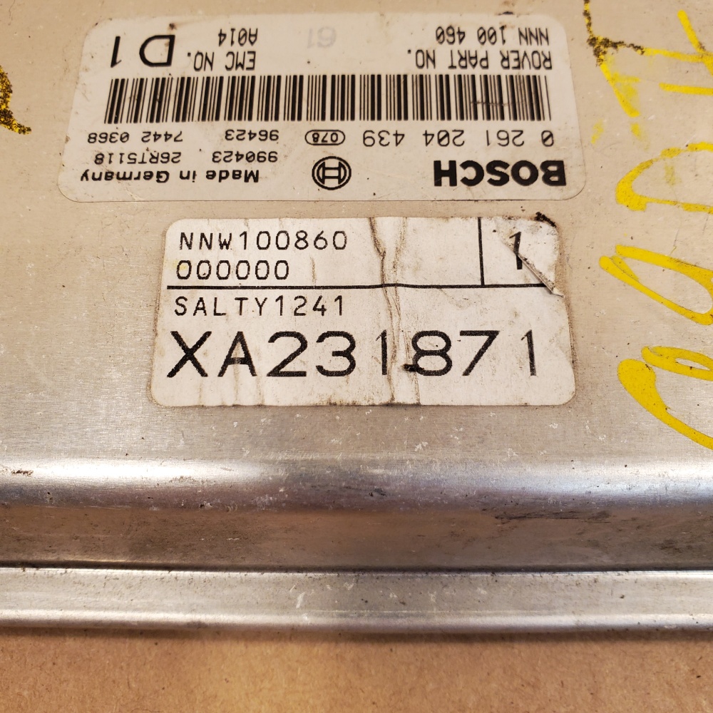 Original 99-04 Land Rover Discovery II Bosch Engine Control Unit ECU ...