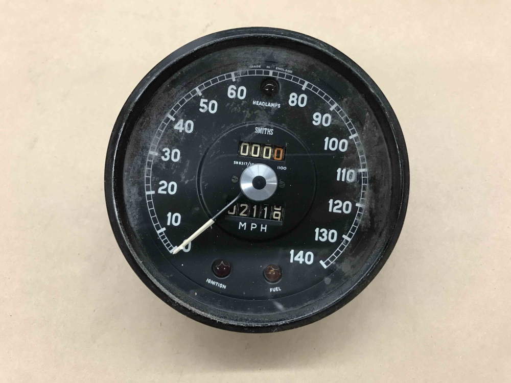 Jaguar MK2 MK 2 Mark 2 SMITHS Speedometer Speedo MPH Gauge SN 6317 10 ...