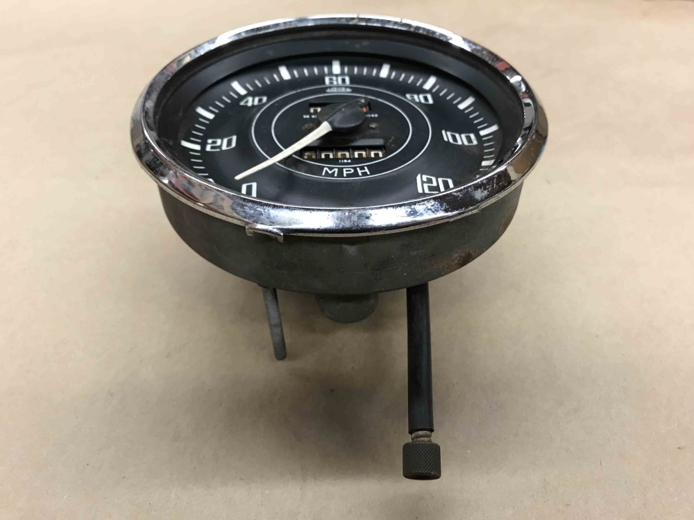 Triumph TR4 TR4A JAEGER Speedometer Speedo MPH Gauge SN 6313 09 ...